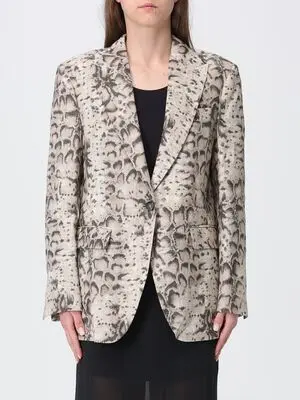 Pinko Snake Print Blazer