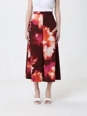 Liviana Conti Printed Wide-leg Trousers
