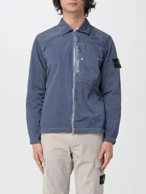 Stone Island Zip Up Jacket - Blue