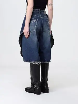 Balenciaga Oversized Denim Shorts