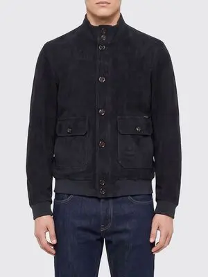 MOORER Bomber Jacket - Blue