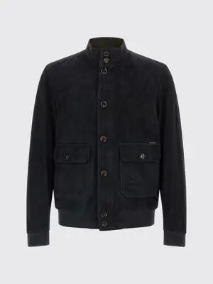 MOORER Bomber Jacket - Blue