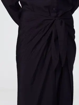 Emporio Armani Long Sleeve Shirt Dress - Blue