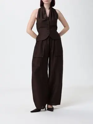 TELA Linen Blend Cargo Trousers