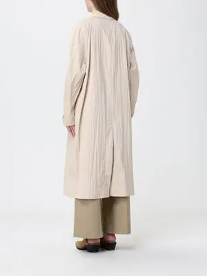 TELA Long Cotton Blend Trench Coat