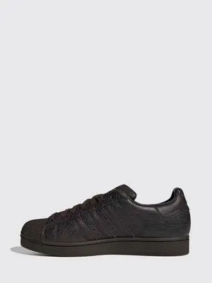 ADIDAS ORIGINALS Superstar Ii Crackled Leather Sneakers