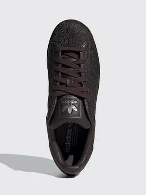 ADIDAS ORIGINALS Superstar Ii Crackled Leather Sneakers