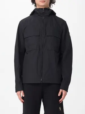 Belstaff Zip-up Hooded Jacket - Black