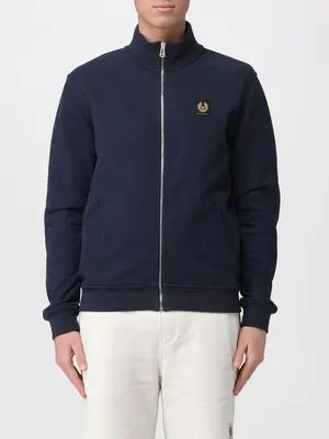 Belstaff Full Zip Sweatshirt - Blue