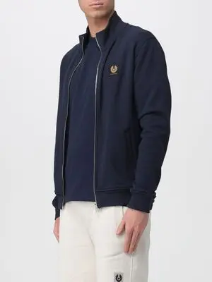 Belstaff Full Zip Sweatshirt - Blue