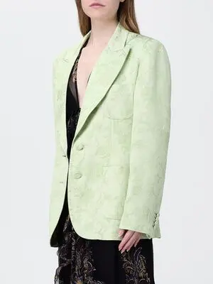 Etro Single Breasted Jacket - Mint