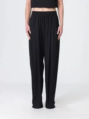 Pinko Wide Leg Trousers - Black