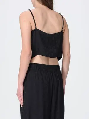 Pinko Jacquard Print Cami Top - Black