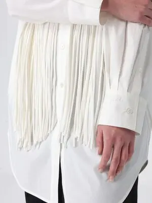 Pinko Fringe Detailed Shirt Dress