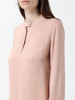 Liviana Conti Draped Plunge Neck Top