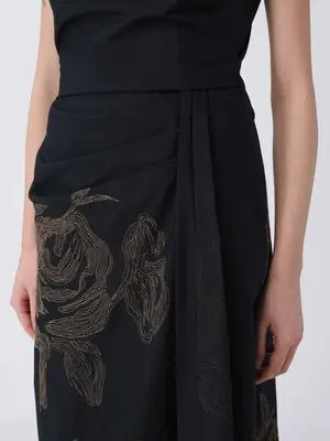 Liviana Conti Embroidered Floral Dress