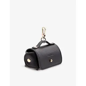 CAFIDE Vegan Leather Poop Bag Holder With Gold Tone Clasp