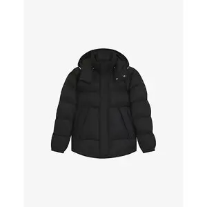 BOSS Micro-monogram Pattern Puffer Jacket