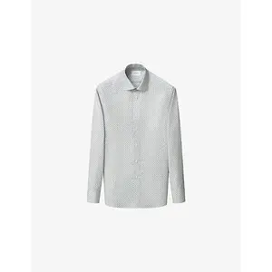 Eton Motif Slim-fit Cotton-twill Shirt