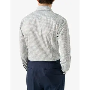 Eton Motif Slim-fit Cotton-twill Shirt