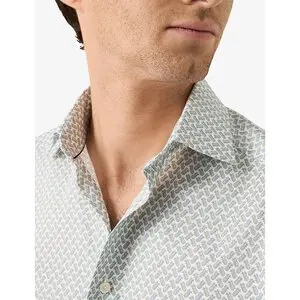 Eton Motif Slim-fit Cotton-twill Shirt