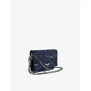 Zadig&Voltaire Rock Denim Clutch