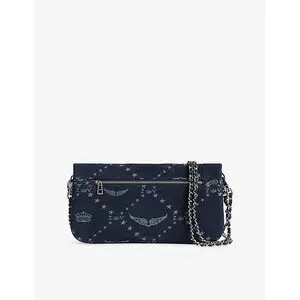 Zadig&Voltaire Rock Denim Clutch