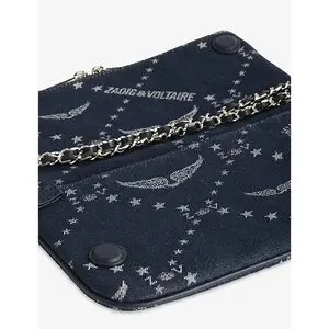 Zadig&Voltaire Rock Denim Clutch