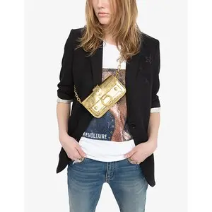 Zadig&Voltaire Branded Leather Wallet Bag