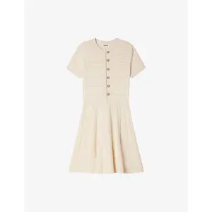 Sandro Button Detailed Day Dresses