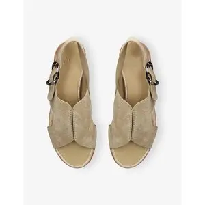 CastaÑer Philo Open-toe Suede Sandals