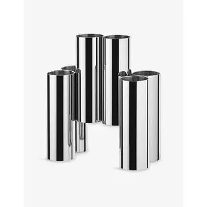 ALESSI Canale Six-piece Stainless-steel Cutlery Holder - Nocolor