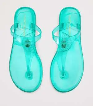 Kurt Geiger Maddison T-bar Sandals - Green