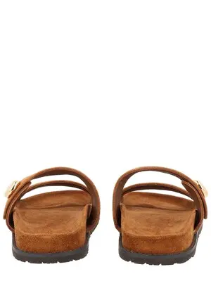 Tory Burch Romy Sandals - Brown