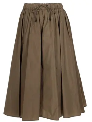 Max Mara Lonza Midi Skirt - Brown