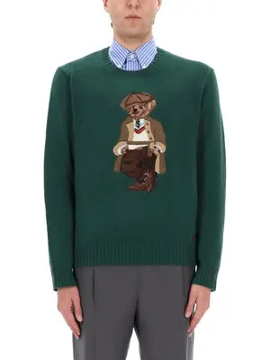 Polo Ralph Lauren Polo Bear Maglia - Green