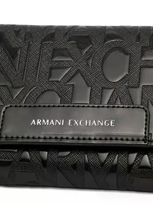 Armani Exchange Embossed Clutch Bag