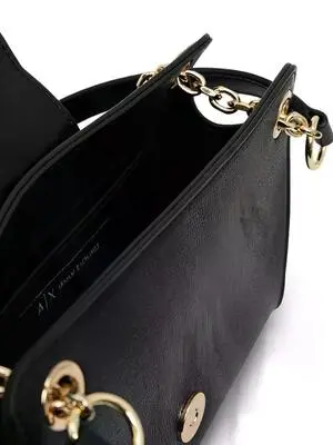 Armani Exchange Crossbody Bag With Logo - Black