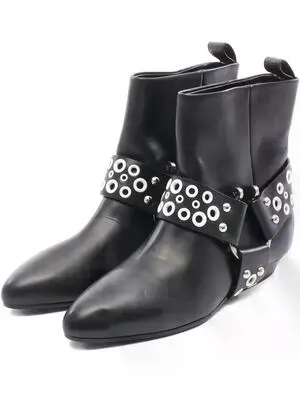 LOUIS VUITTON 2019 Monogram Strap Short Boots