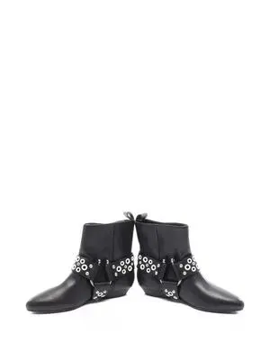 LOUIS VUITTON 2019 Monogram Strap Short Boots