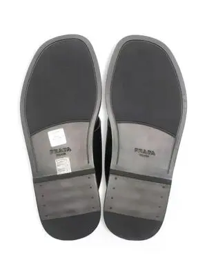 Prada Criss-cross-strap Leather Sandals