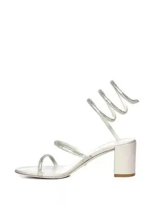 Rene Caovilla Cleo Crystal-embellished Heeled Sandals