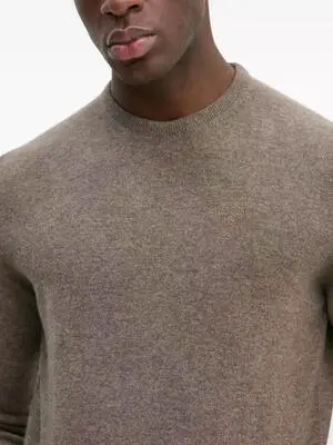Barbour Crew Neck Sweater With Embroidered Logo