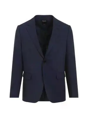 Zegna Flap-pocket Linen Blazer