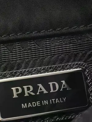 Prada 2020s Logo-plaque Shoulder Bag
