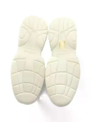 Miu Miu Metallic Quilted Sneakers