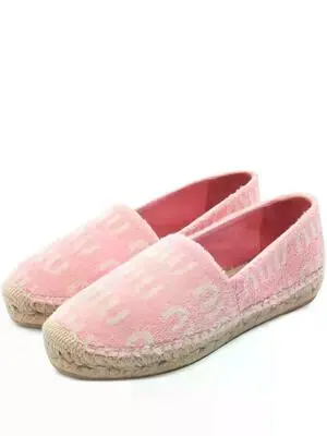 Miu Miu Logo-pattern Espadrilles