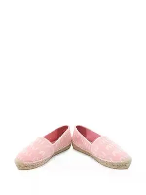 Miu Miu Logo-pattern Espadrilles