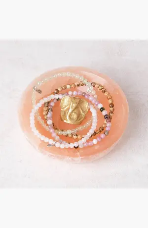 TINY RITUALS Selenite Crystal Recharging Bowl