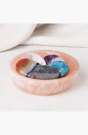 TINY RITUALS Selenite Crystal Recharging Bowl